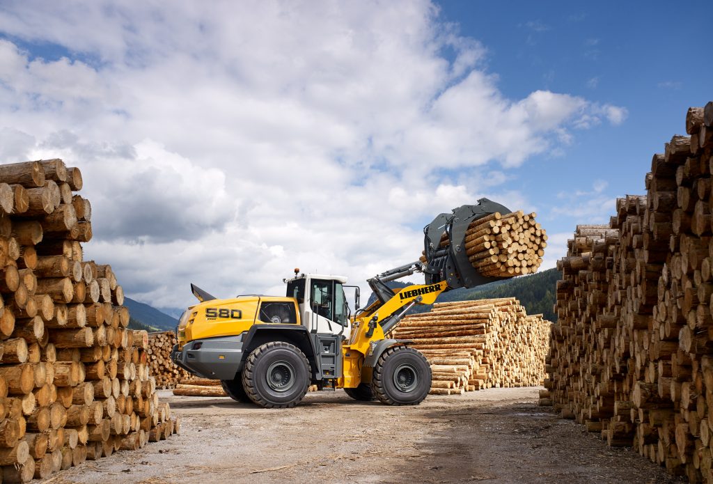 L 580 LogHandler XPower - Liebherr Industriālā Tehnika LV